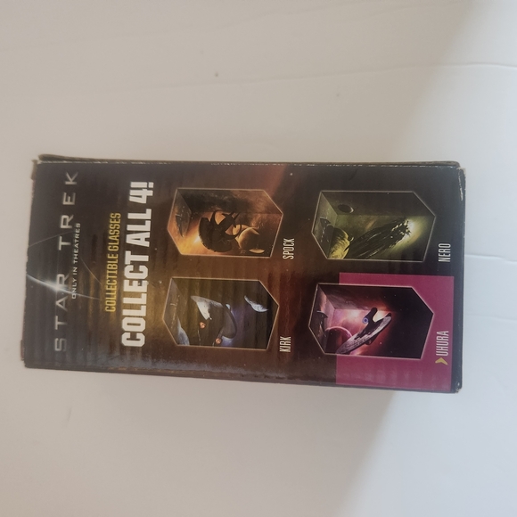 Star Trek | Other | Star Trek Collectible Glasses Set | Poshmark